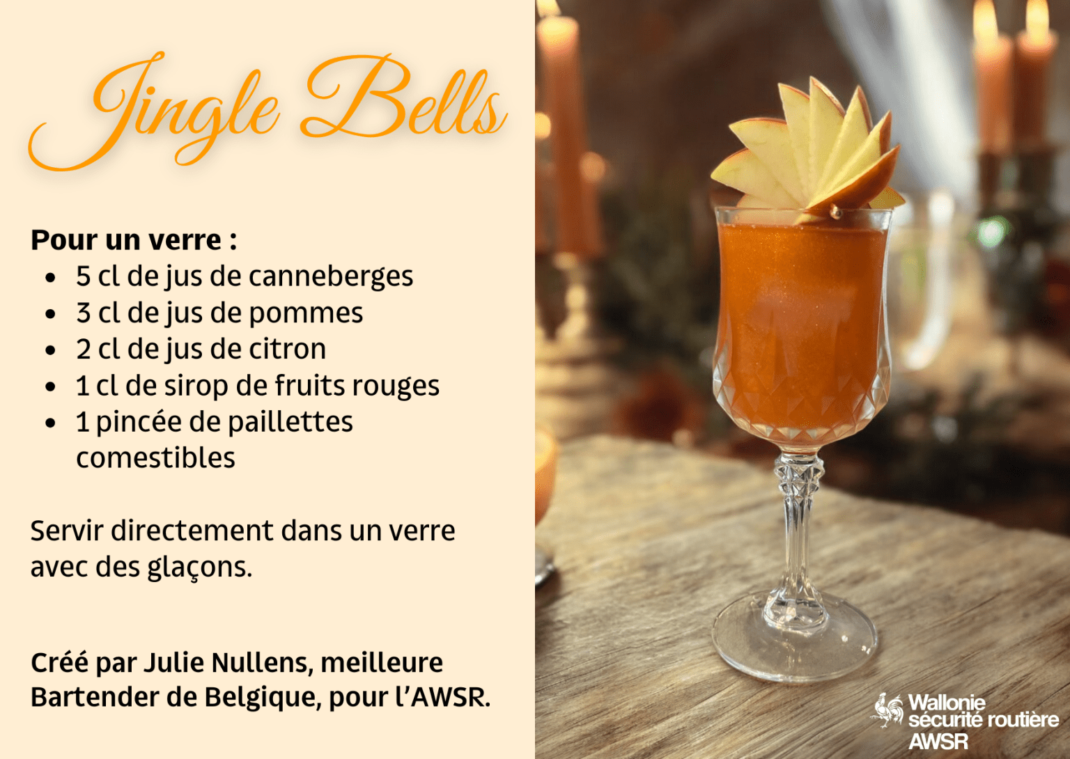 Nos recettes de mocktails de Noël pour trinquer en toute sécurité